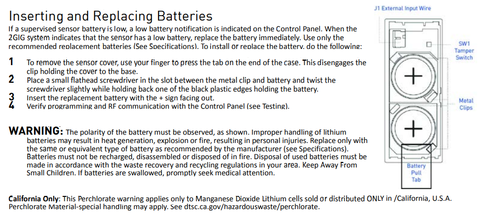 How to replace batteries on your alarm sensors | Epic Alarm